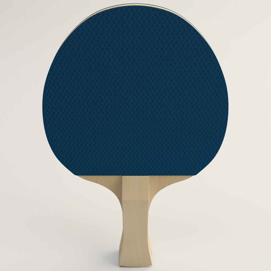 Ping Pong Paddle 3d Model