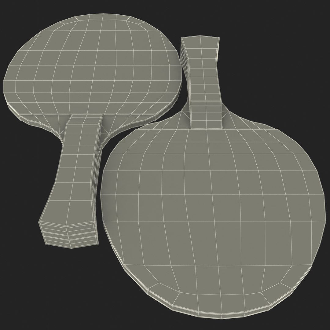 Ping Pong Paddle 3d Model