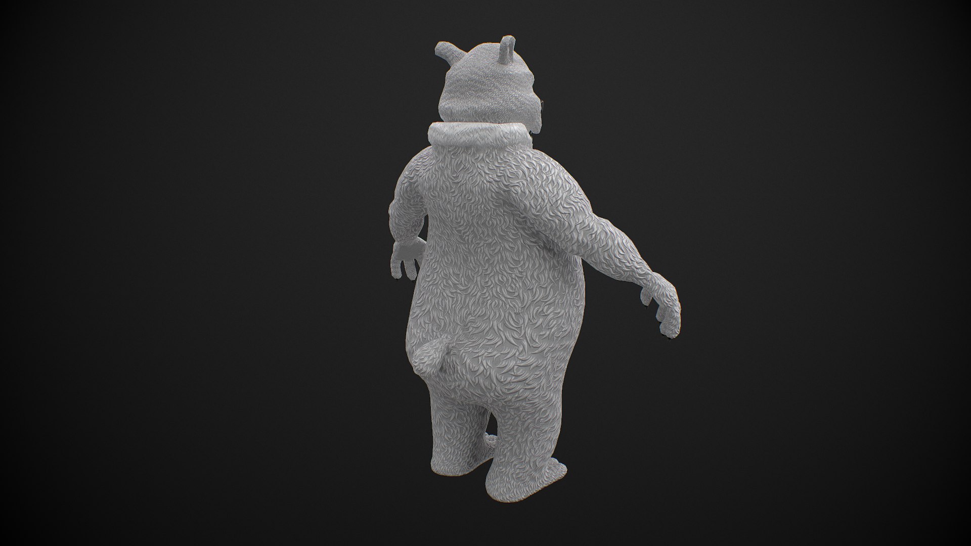 Cartoon Bear Rigged 3D Model - TurboSquid 2178939