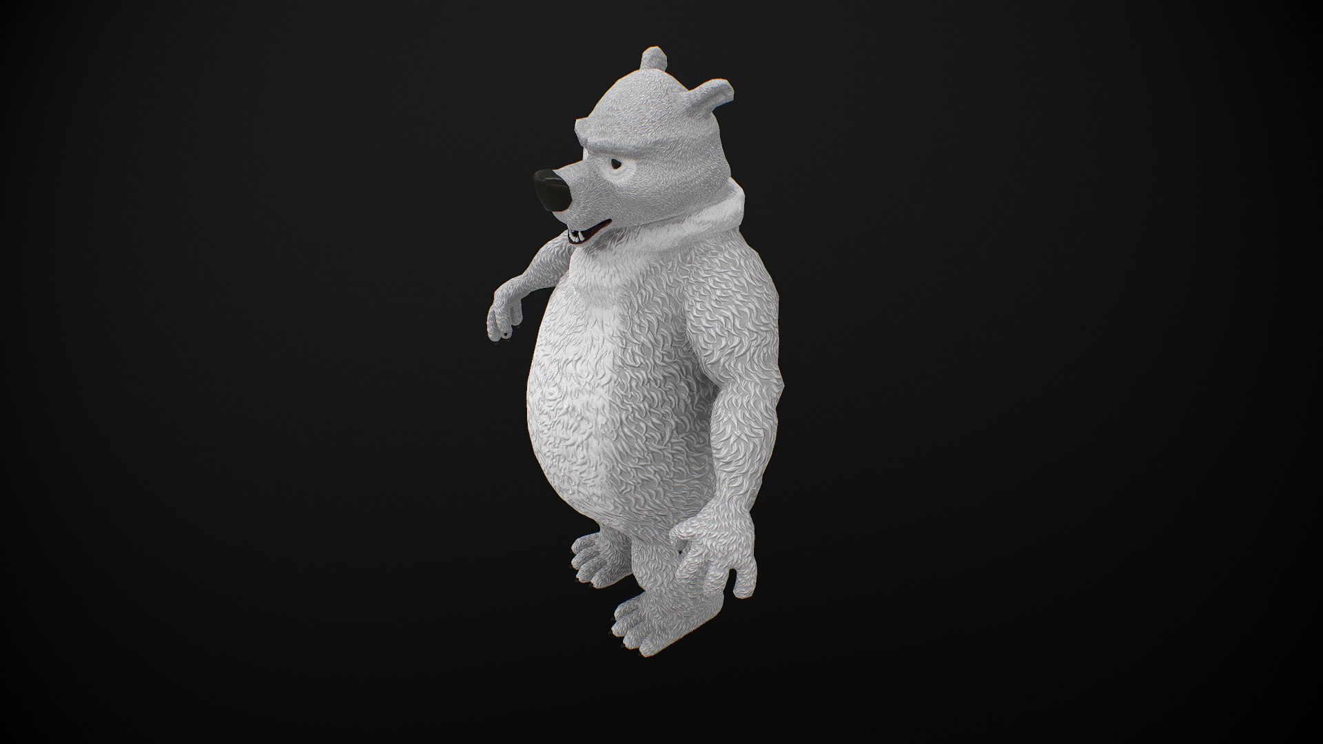 Cartoon Bear Rigged 3D Model - TurboSquid 2178939