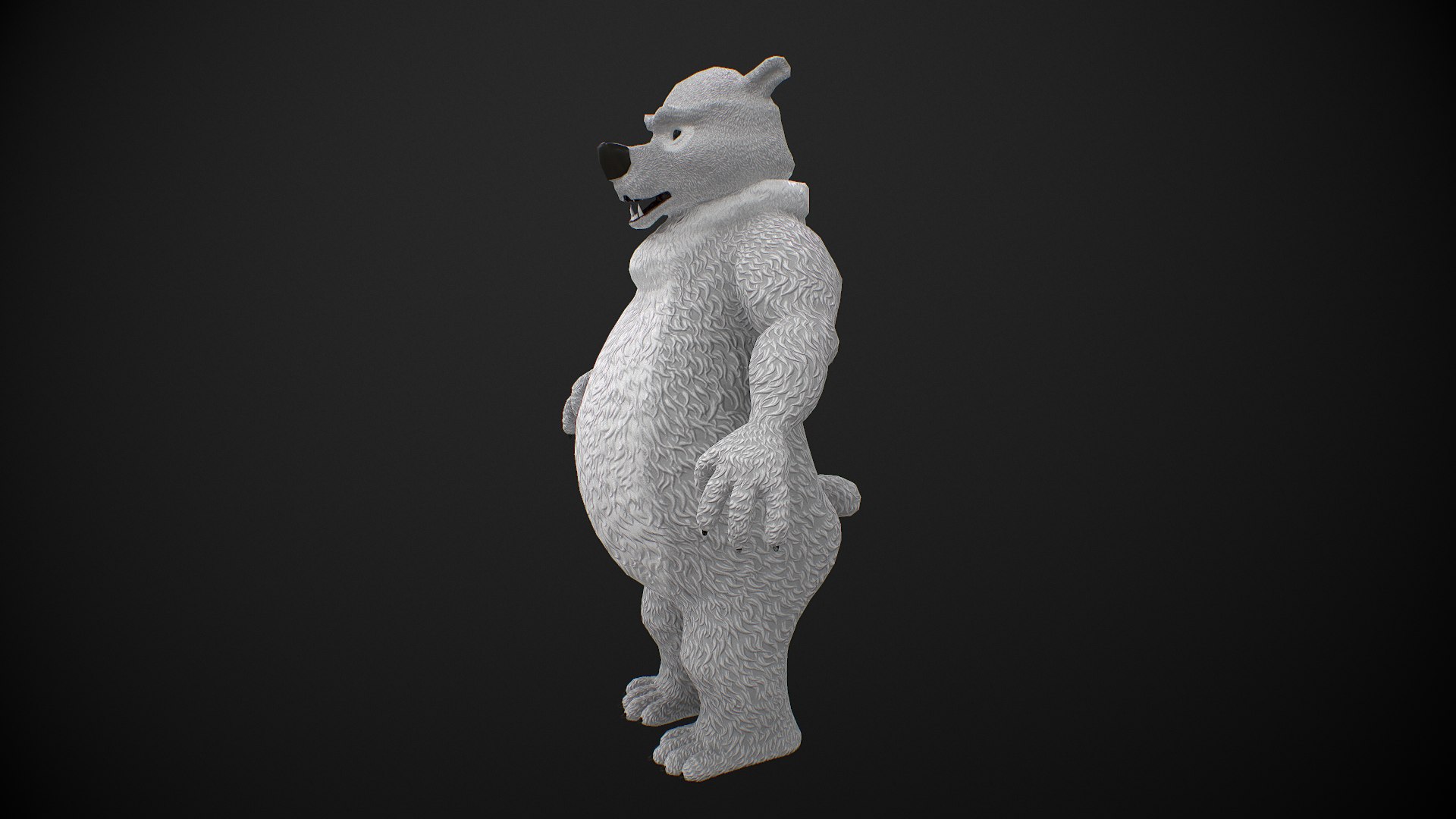 Cartoon Bear Rigged 3D Model - TurboSquid 2178939