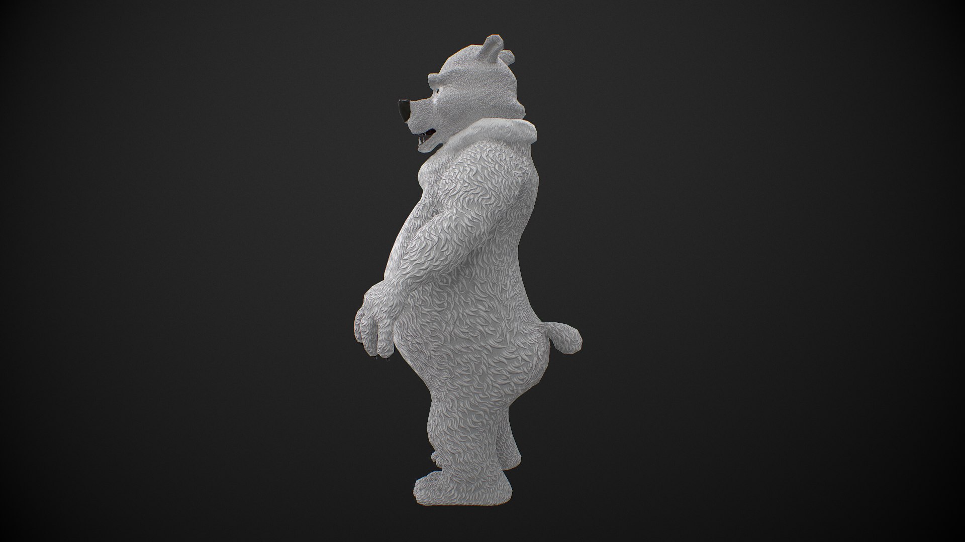 Cartoon Bear Rigged 3D Model - TurboSquid 2178939