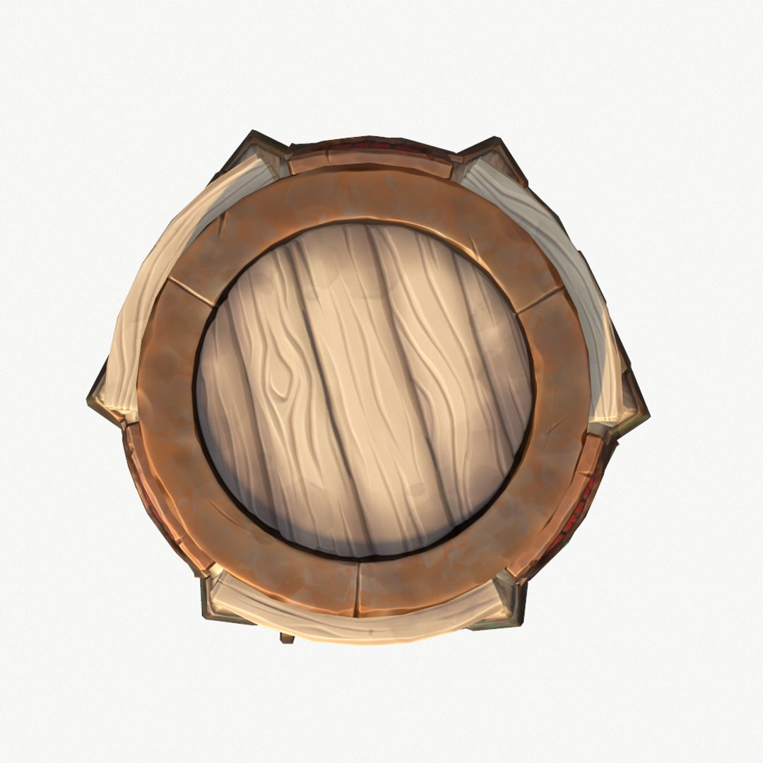 Cartoon Wooden Tower 3D Model - TurboSquid 1165985
