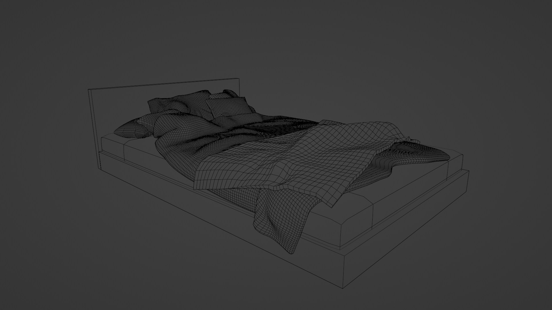 3D BED Model - TurboSquid 2037056