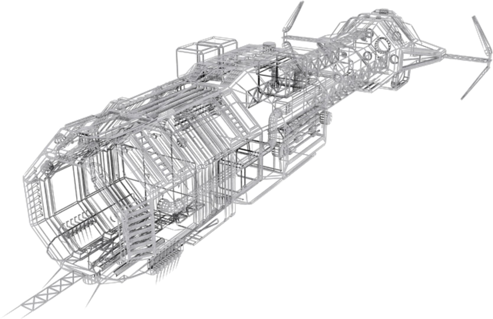 Mothership Mobile Base 3d Model