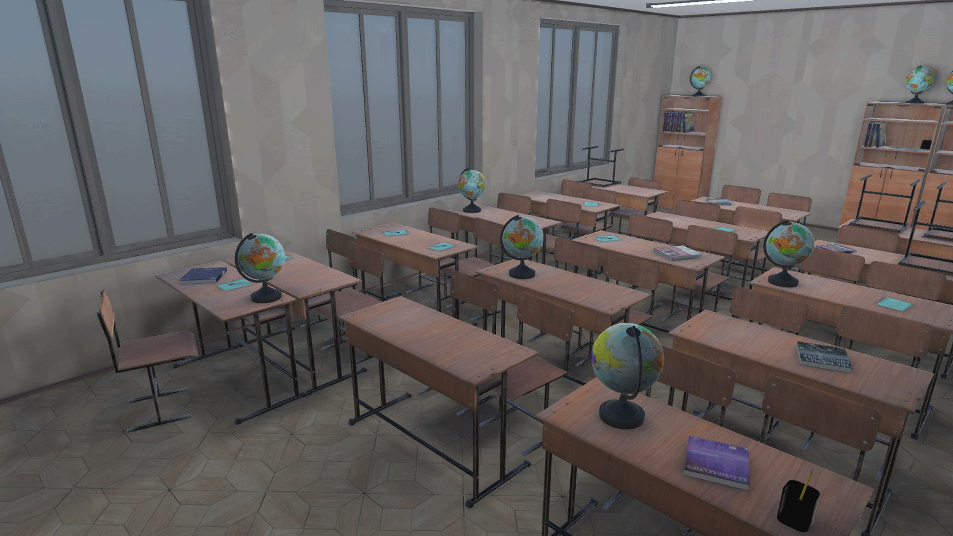Vr School - Class 3D Model - TurboSquid 1433845