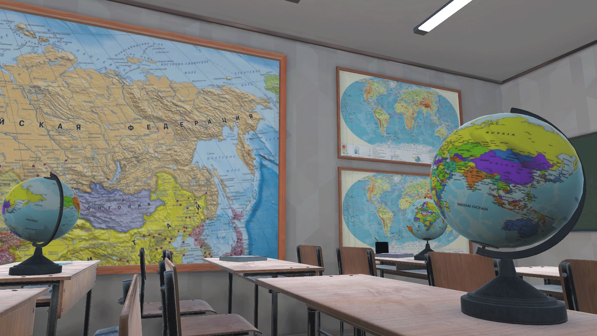 Vr School - Class 3D Model - TurboSquid 1433845