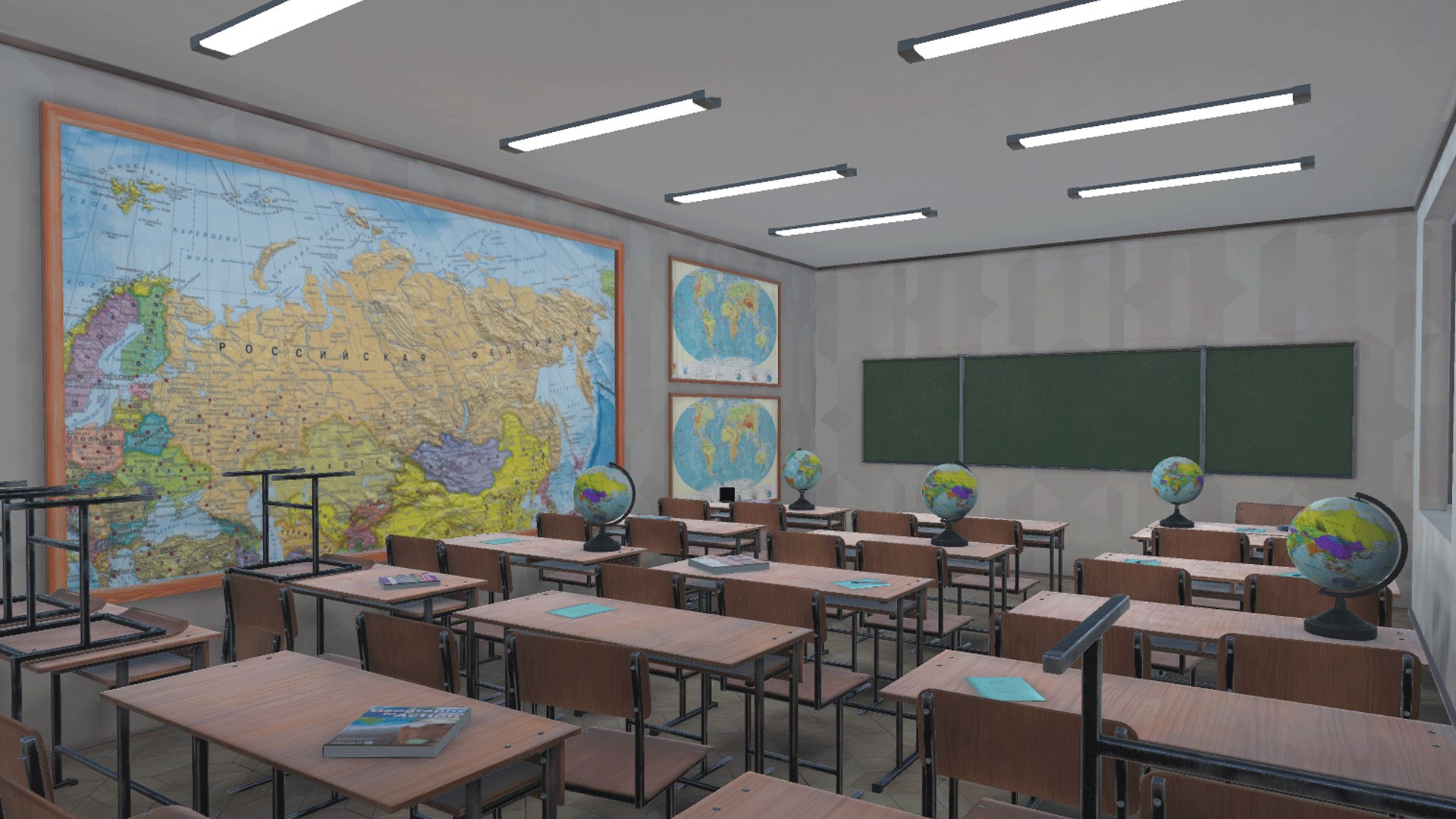 Vr School - Class 3D Model - TurboSquid 1433845