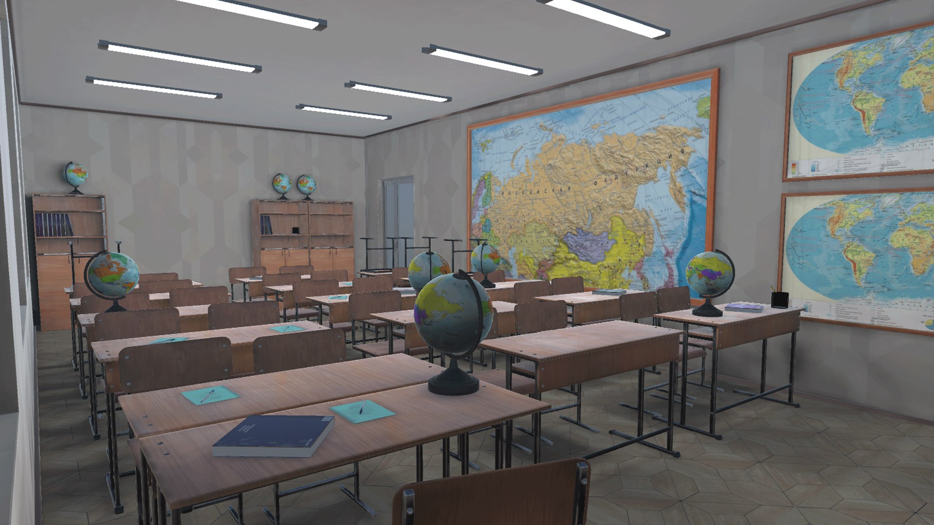 Vr School - Class 3D Model - TurboSquid 1433845