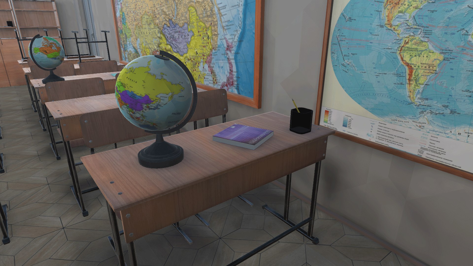 Vr School - Class 3D Model - TurboSquid 1433845