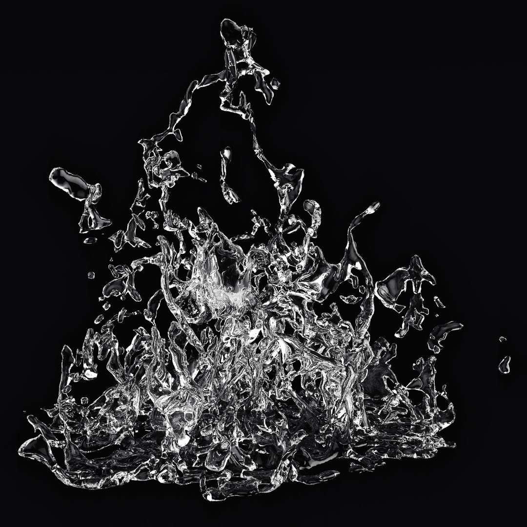 3D splash 9 model - TurboSquid 1368901