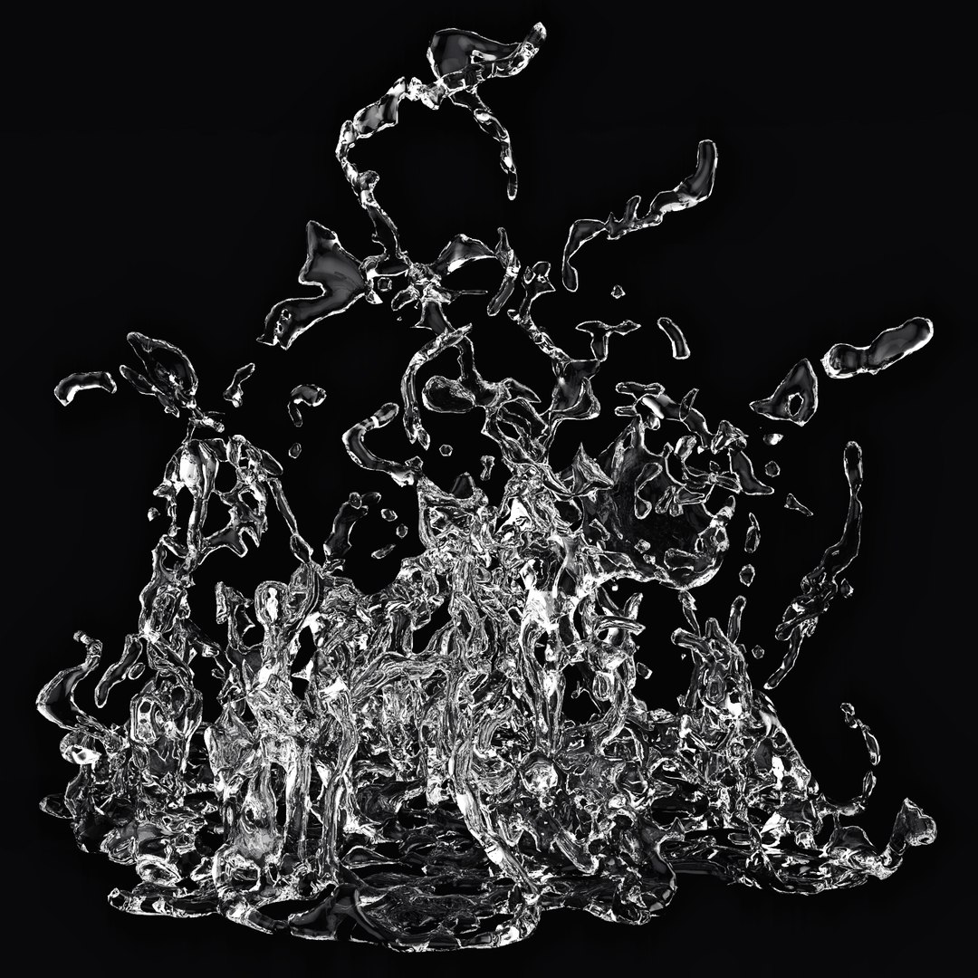 3D splash 9 model - TurboSquid 1368901