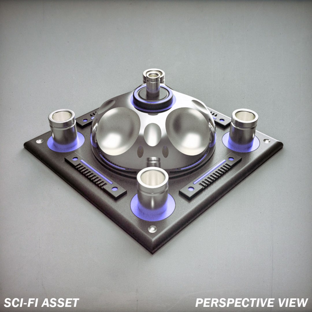 Sci-fi Asset - 3d Obj