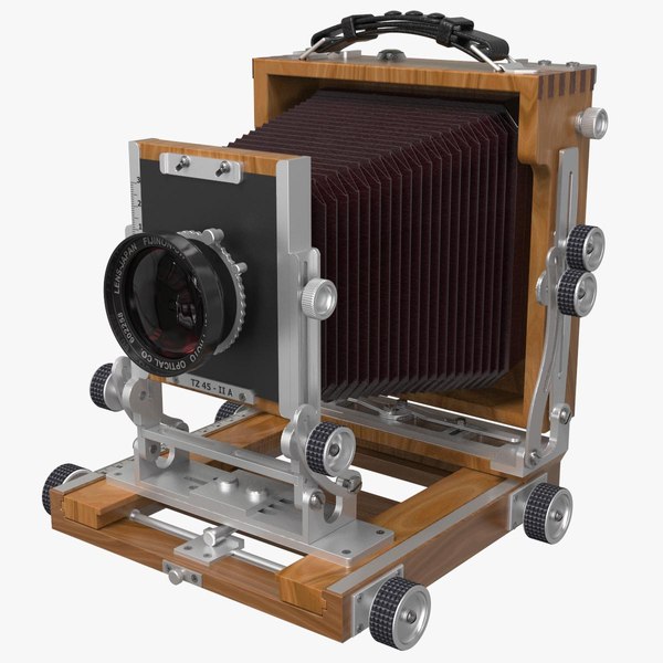 large format camera 3d model