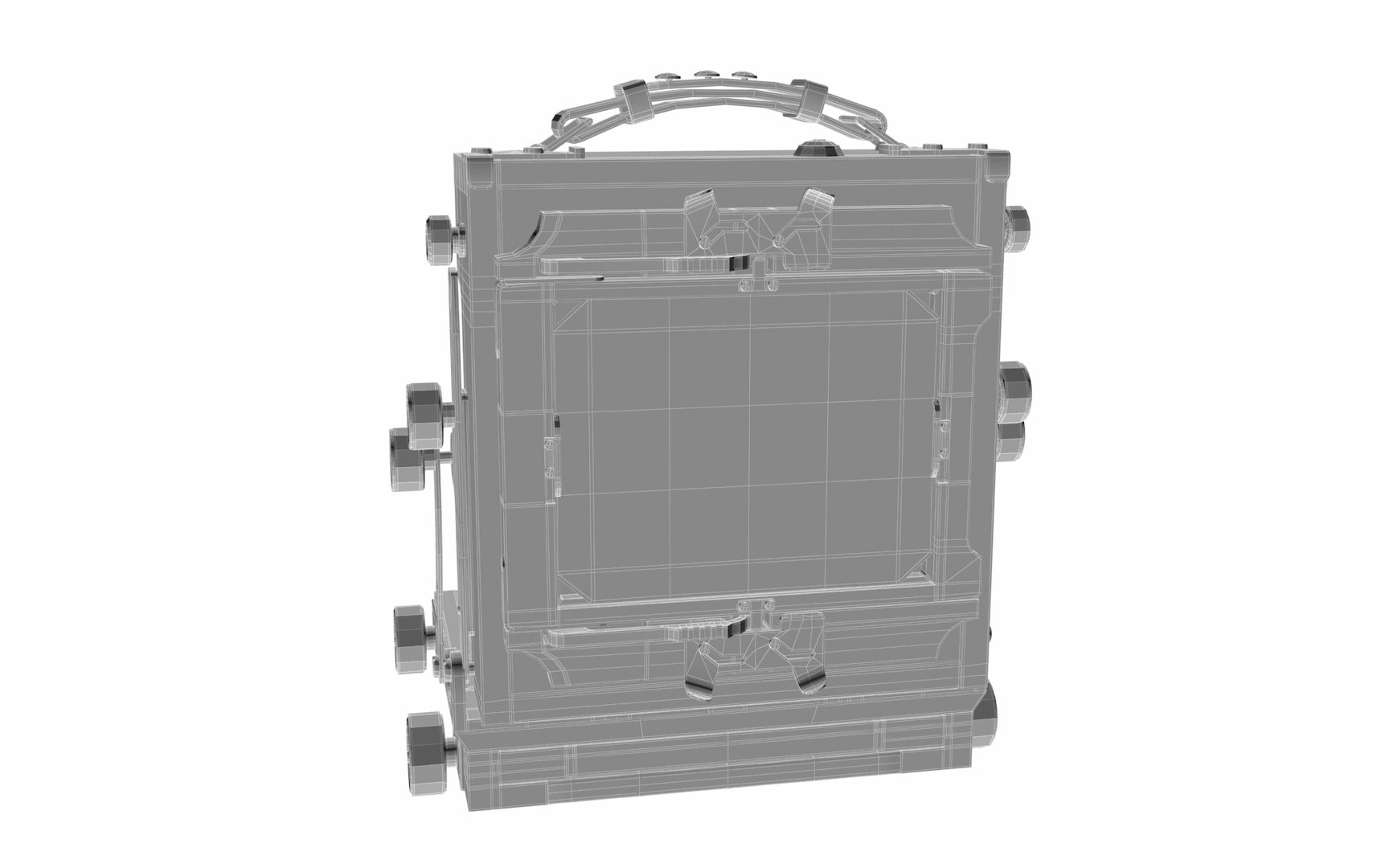 large format camera 3d model