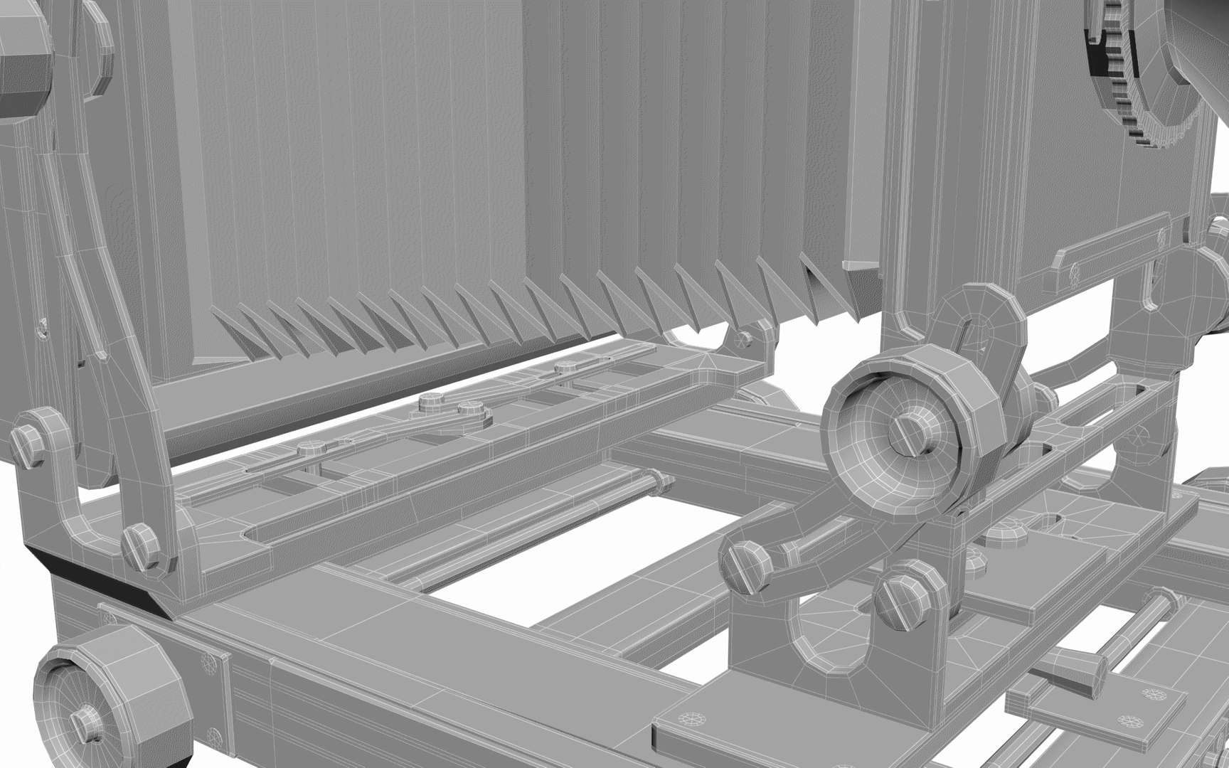 large format camera 3d model