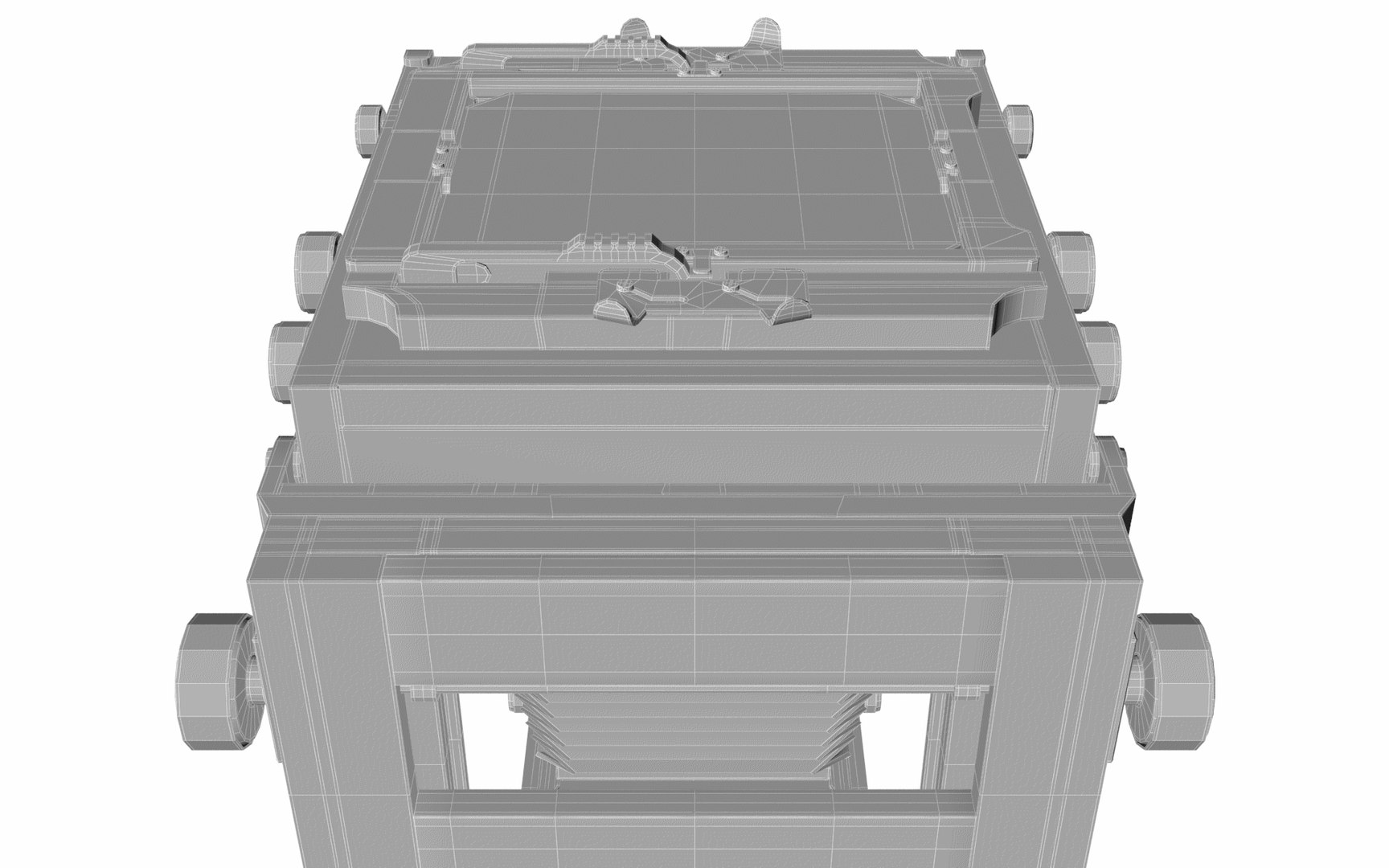 large format camera 3d model
