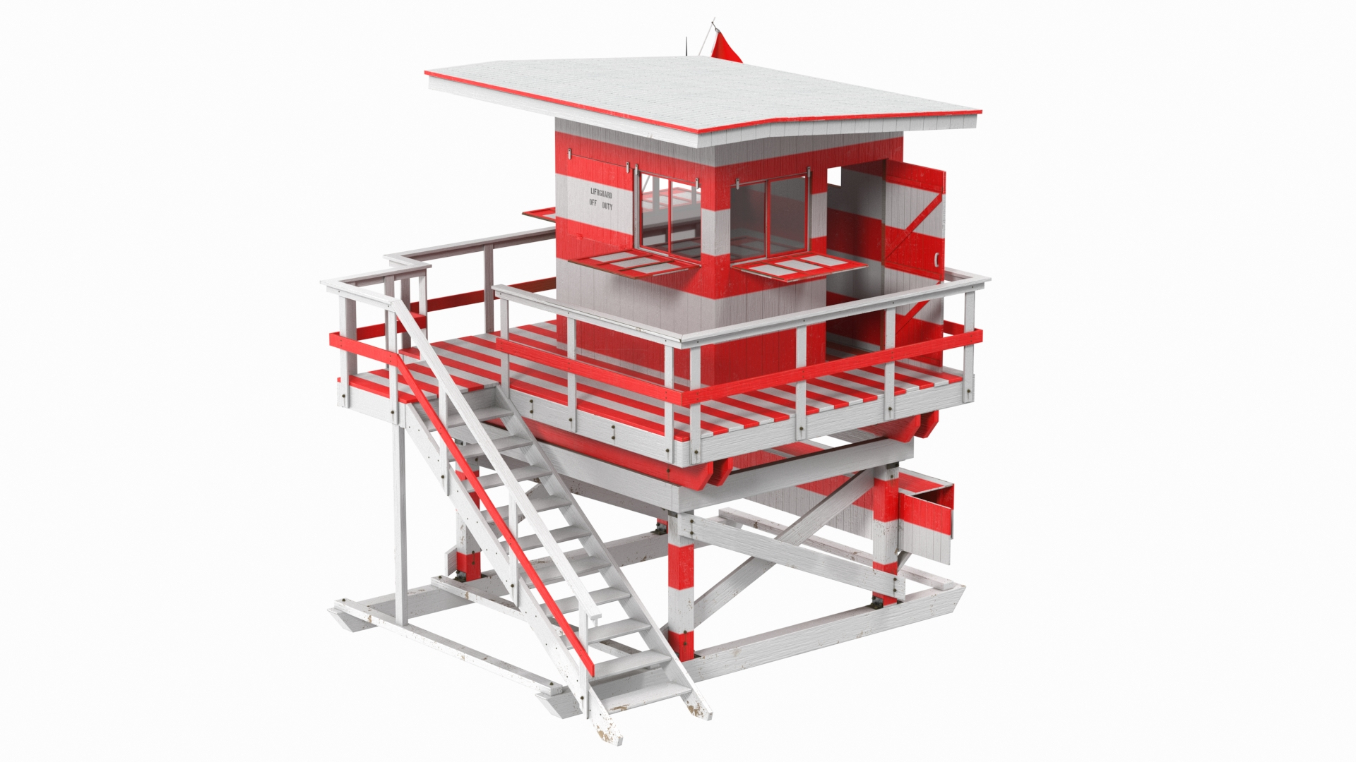 Lifeguard Stations Collection 3D - TurboSquid 2169537