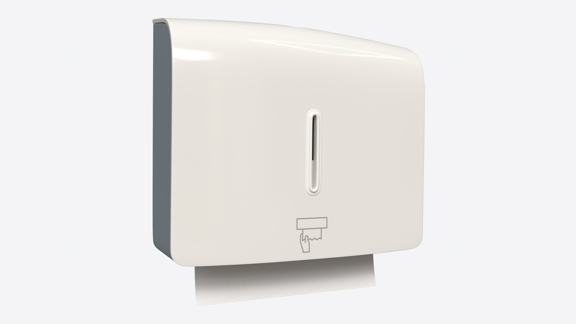 3D Bathroom Tissue Dispenser Wall-Mounted - TurboSquid 2123627