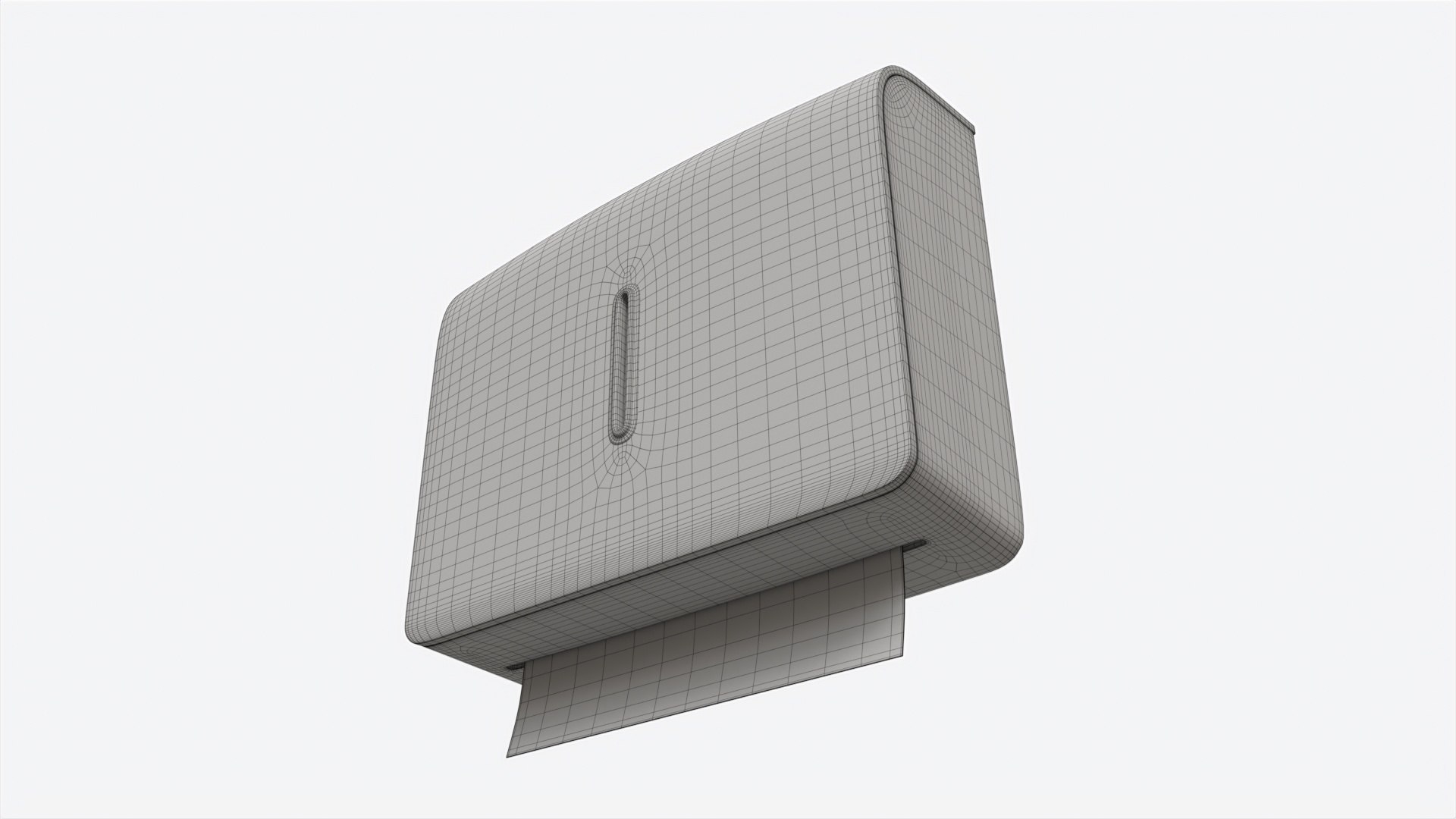 3D Bathroom Tissue Dispenser Wall-Mounted - TurboSquid 2123627