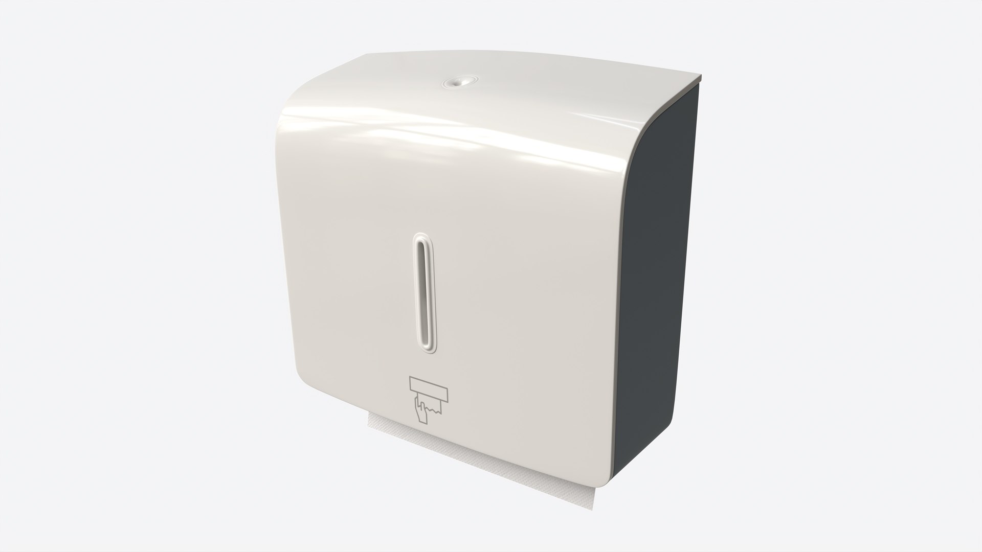 3D Bathroom Tissue Dispenser Wall-Mounted - TurboSquid 2123627