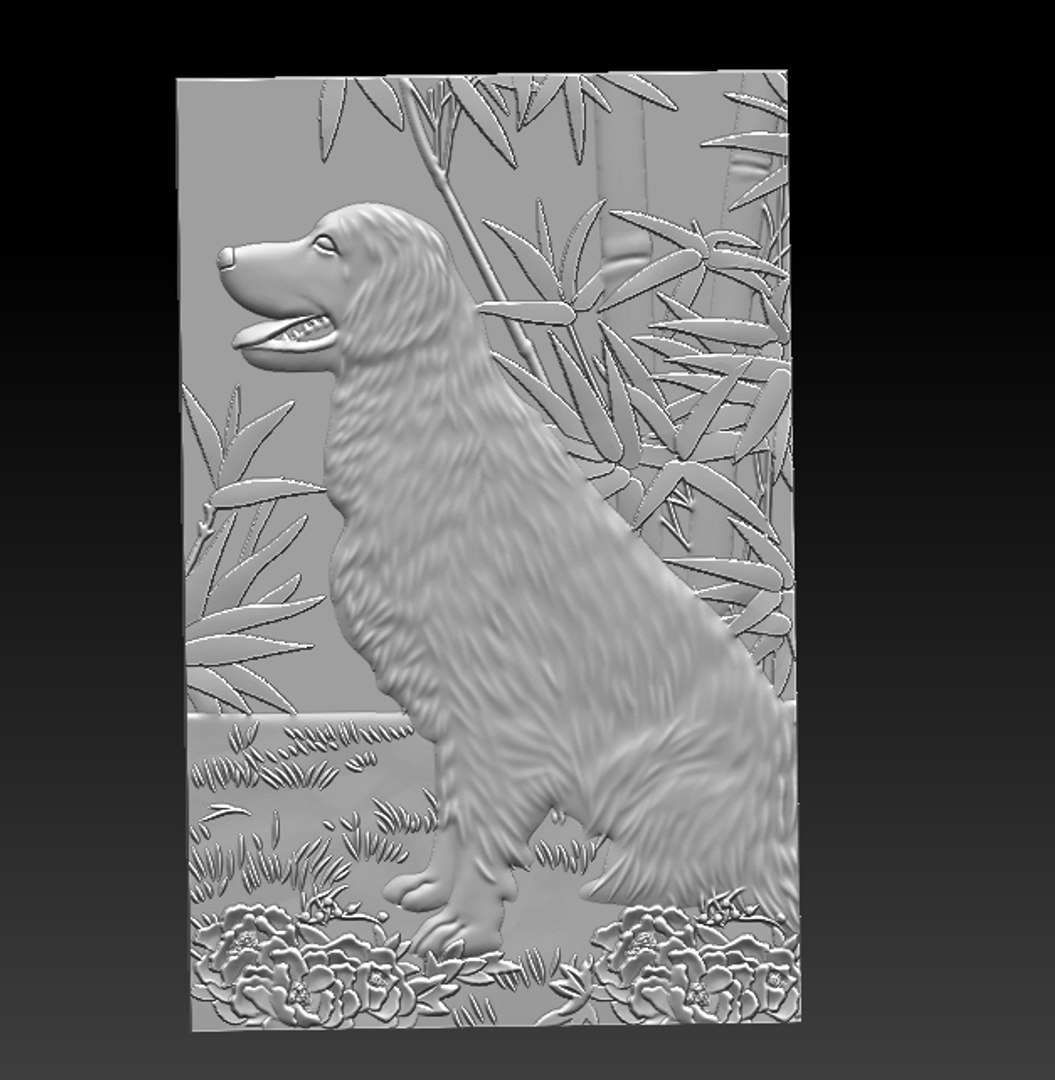 Stl Dog Model - TurboSquid 1284375