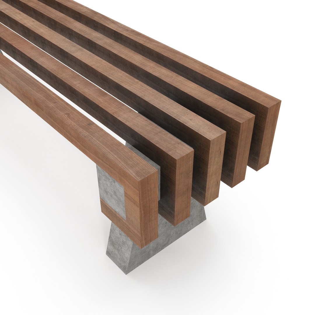 Bench Model - TurboSquid 1744996