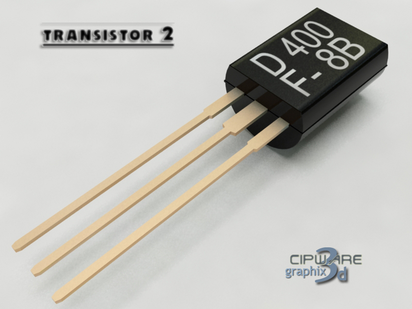 transistor 2 3d model