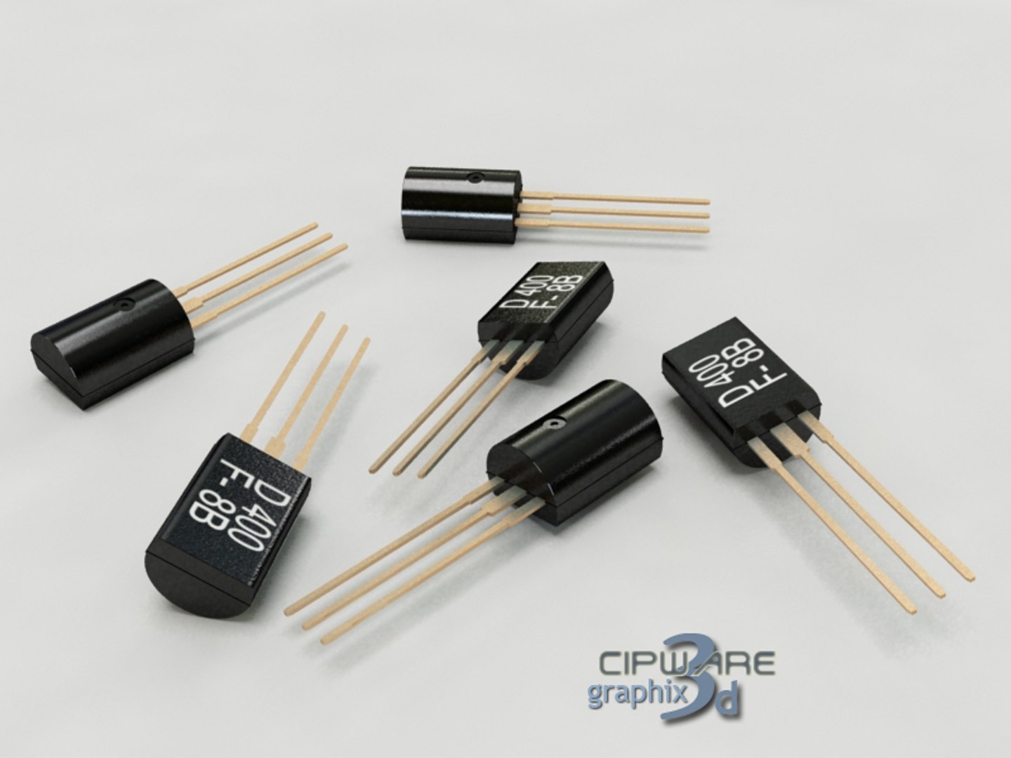 Transistor 2 3d Model