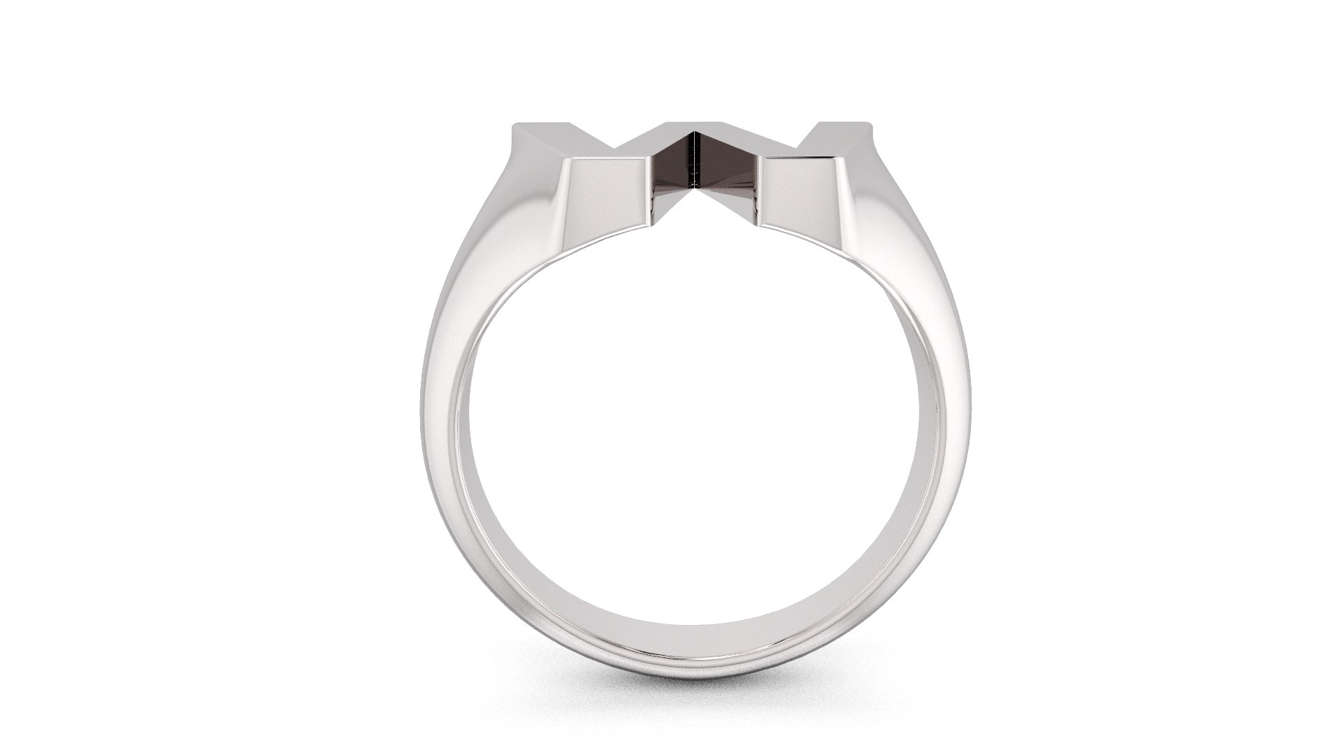 3D Alphabet Signet Ring W Model - TurboSquid 2088793