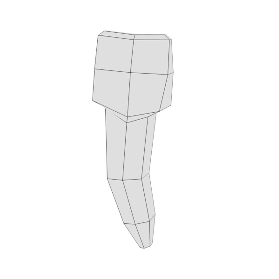 3d Central Incisor Model