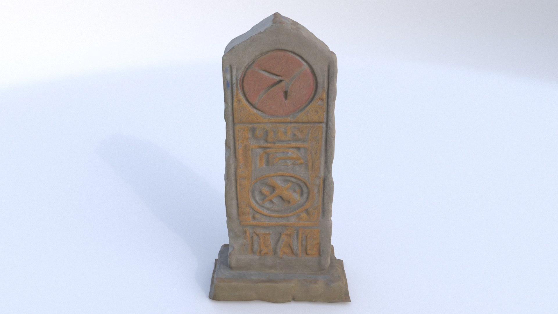 3D Runestone Model - TurboSquid 2327755
