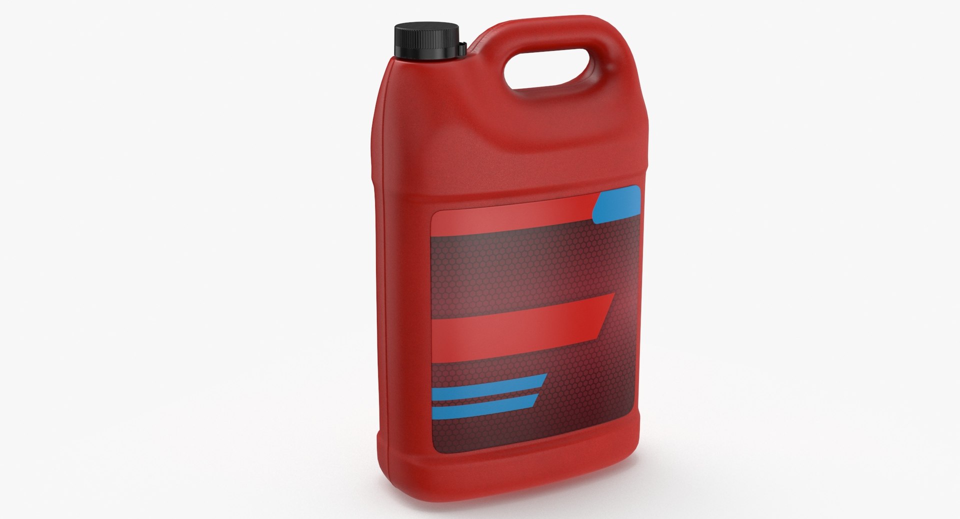 Automotive Fluids Type 01 Blank Ganeric Label Clean And Ditry 3D Model ...