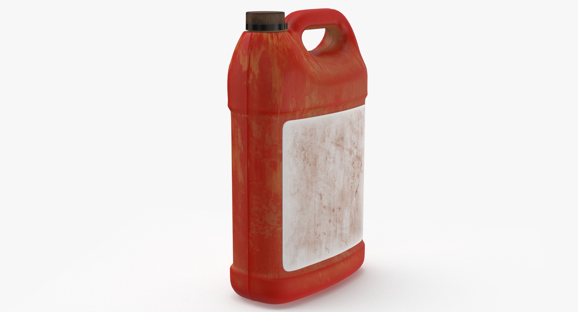 Automotive Fluids Type 01 Blank Ganeric Label Clean And Ditry 3D Model ...
