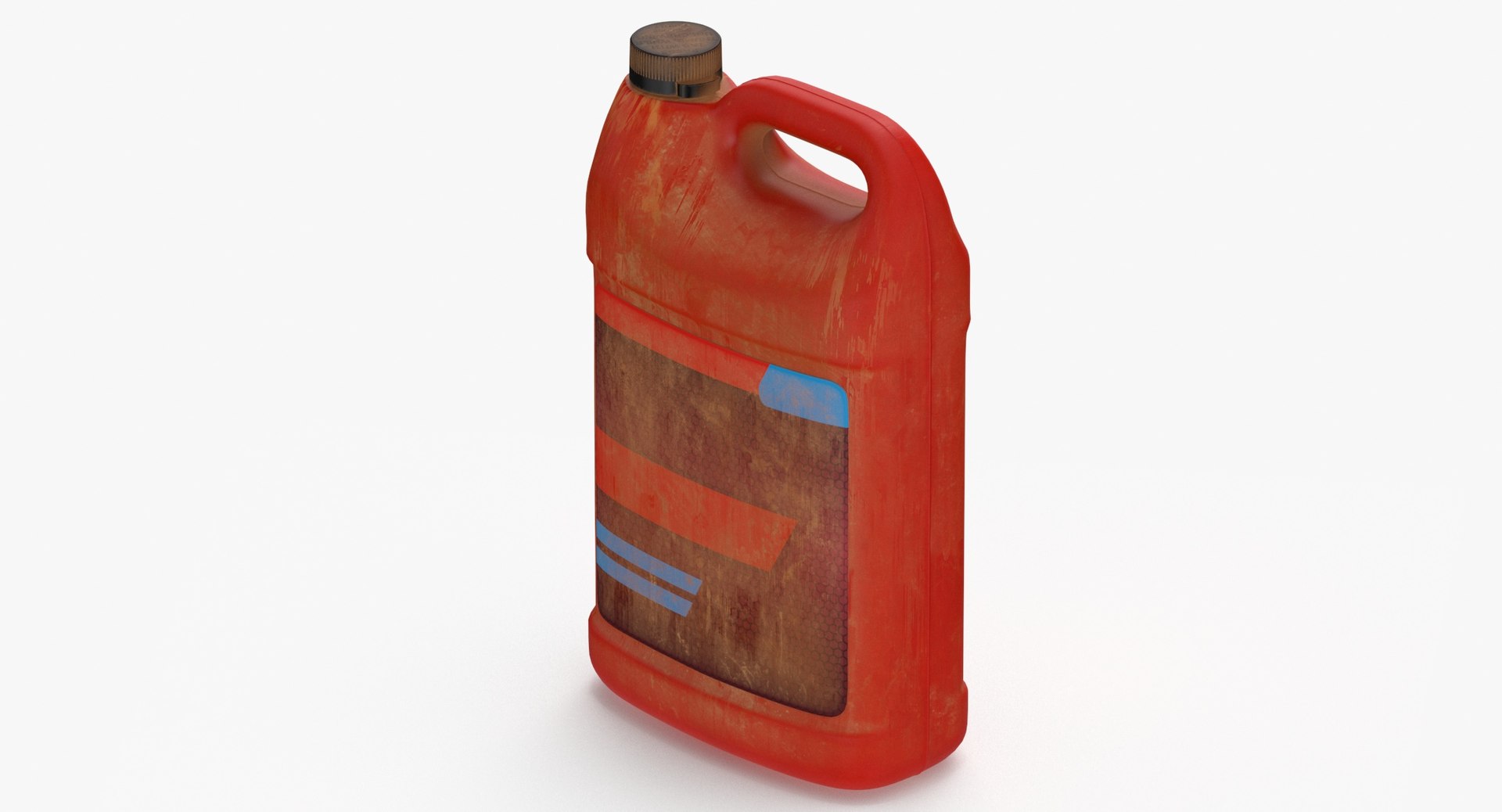 Automotive Fluids Type 01 Blank Ganeric Label Clean And Ditry 3D Model ...