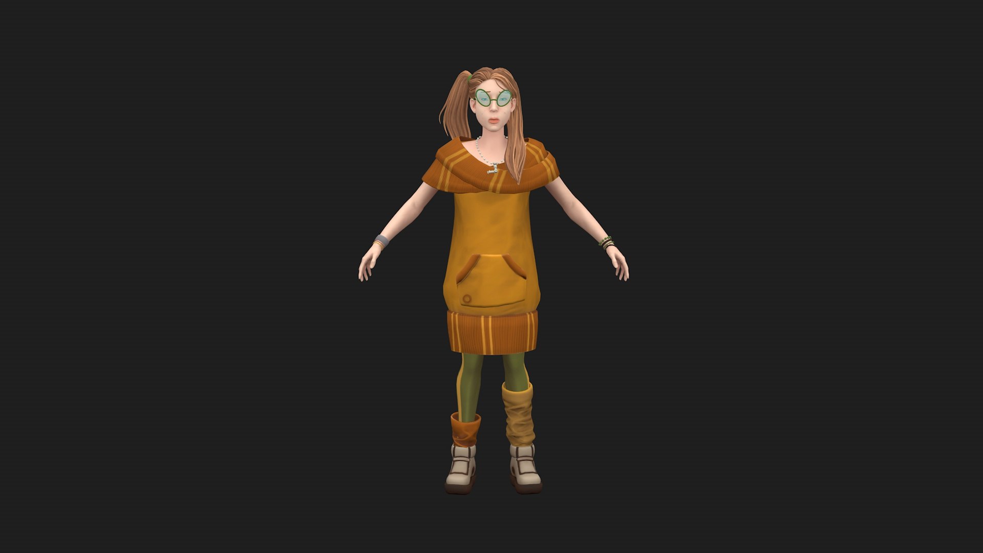 Child Cecily 3D model - TurboSquid 1727410