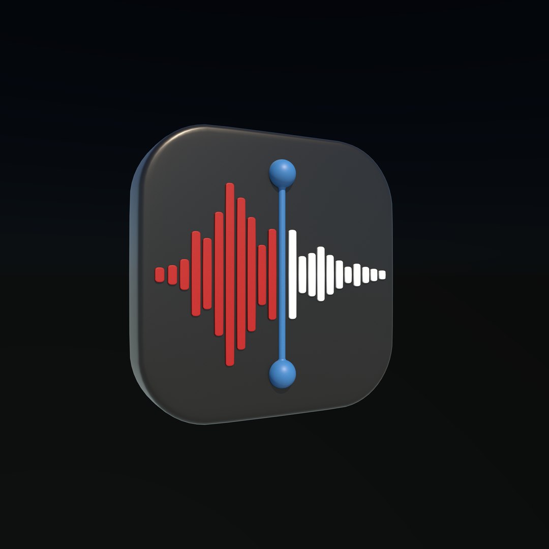 Sound Wave Icon 3D Model 3D Model - TurboSquid 2361104