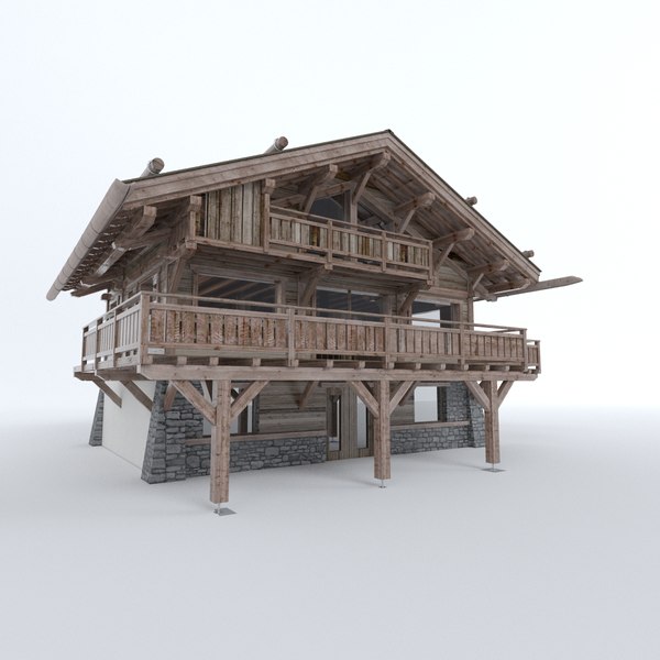 3D Chalet Models | TurboSquid