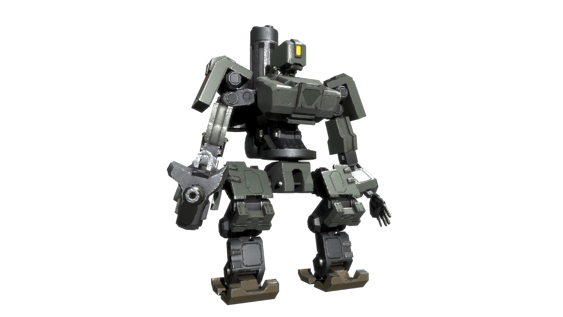 3D Bastion Robot - TurboSquid 1427977
