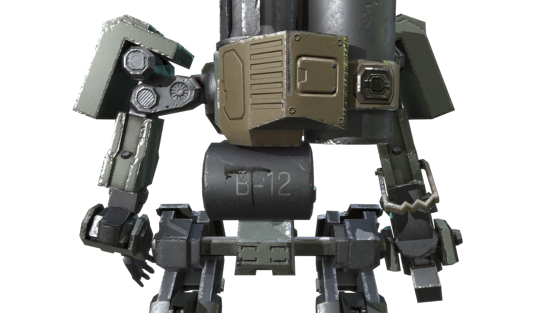 3D Bastion Robot - TurboSquid 1427977