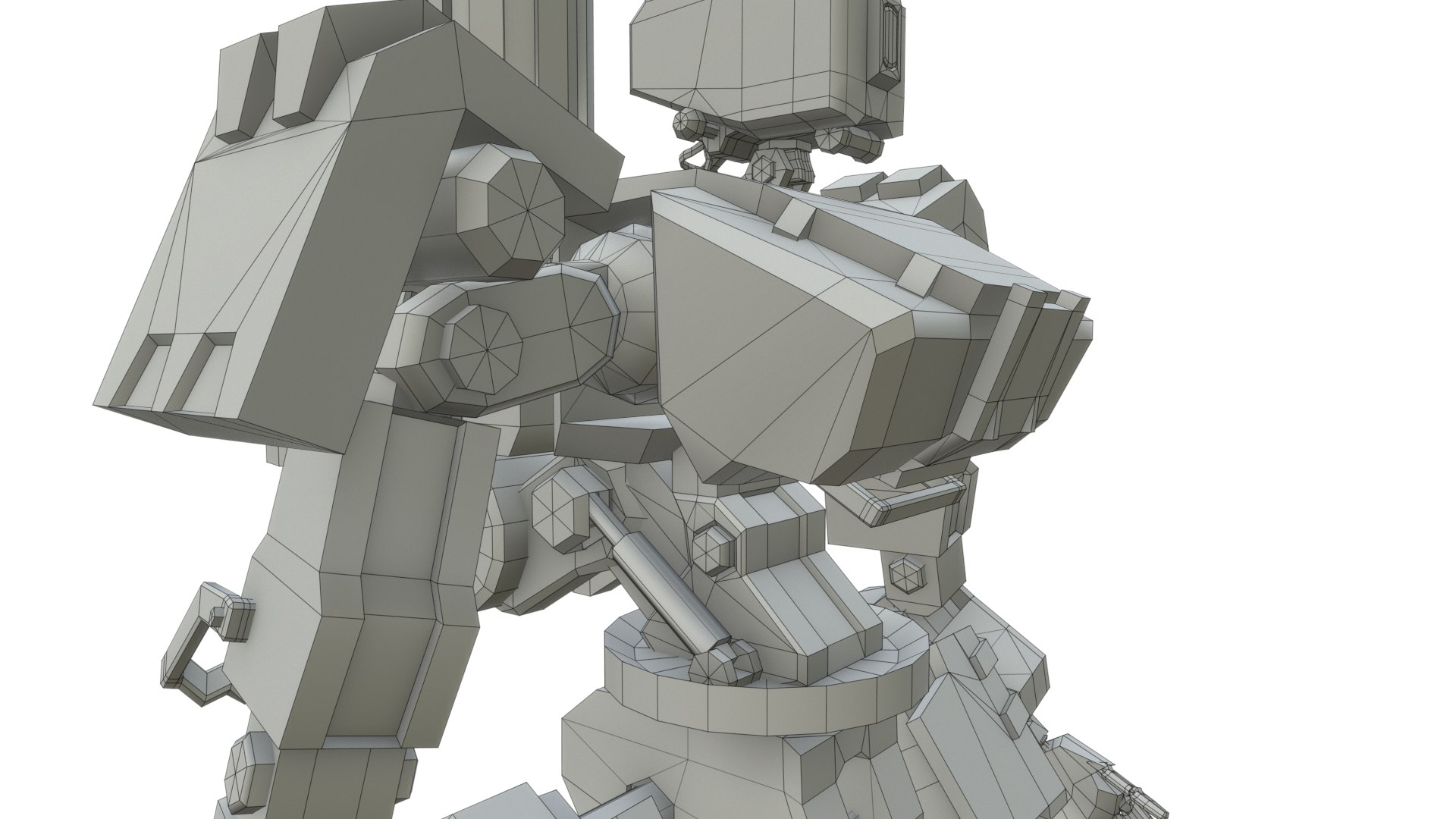 3D Bastion Robot - TurboSquid 1427977