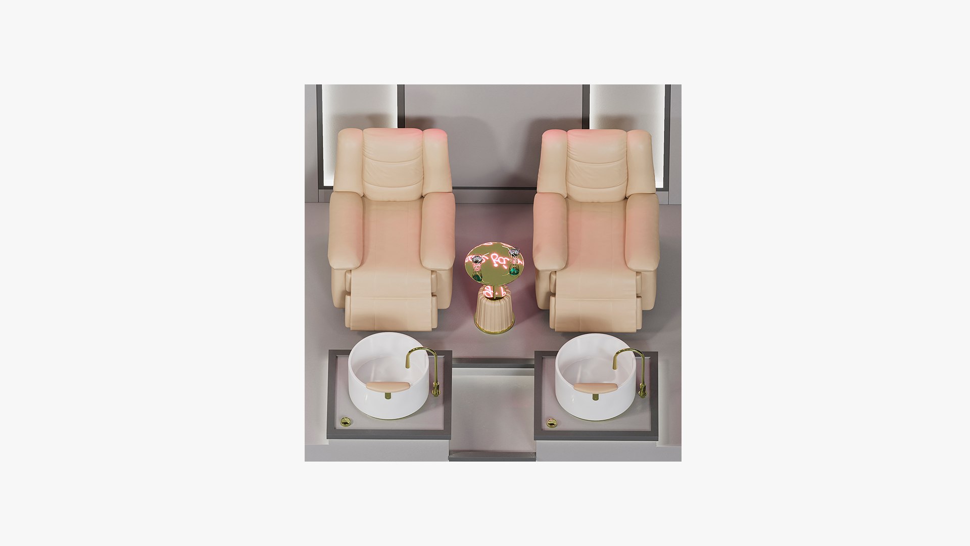 3D Pedicure Beauty Salon - TurboSquid 2083907