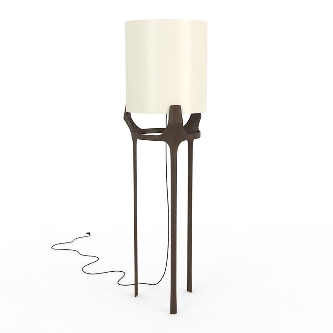 flint caste lamp 3d max