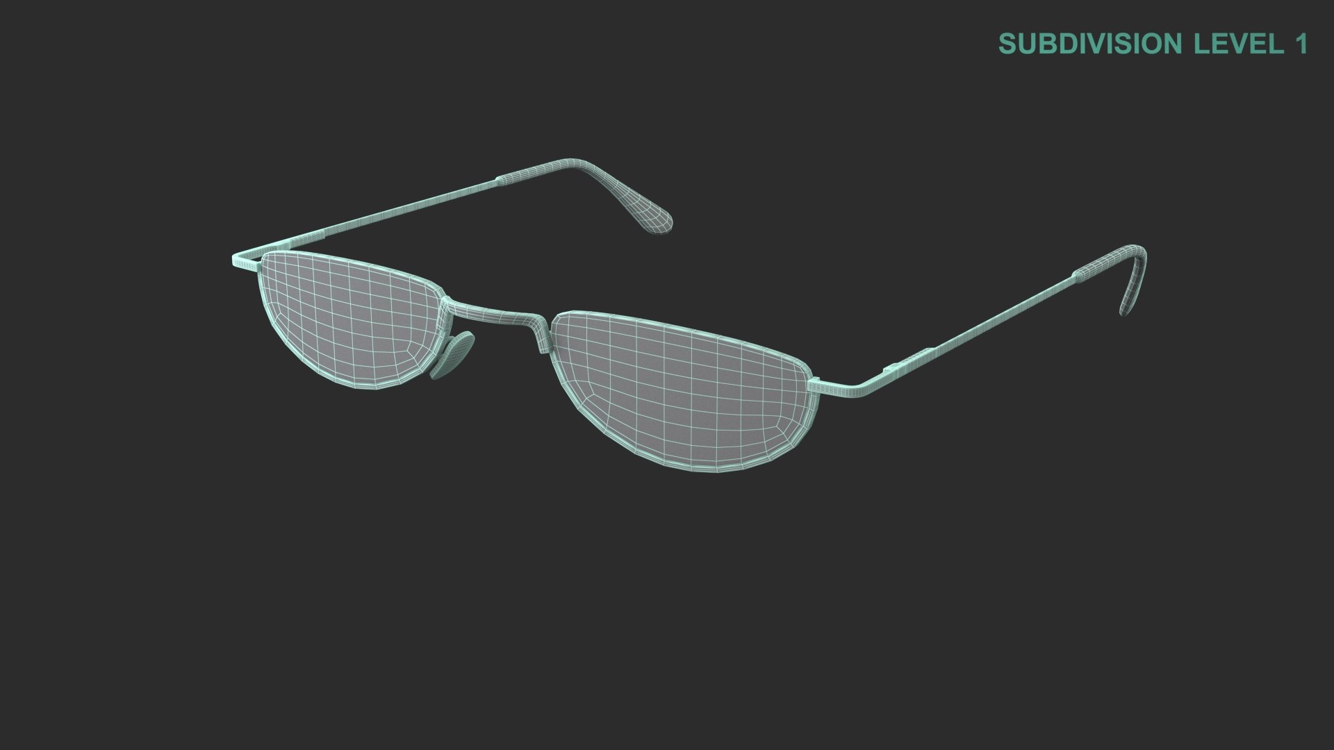 3D Reading Glasses model - TurboSquid 1819092