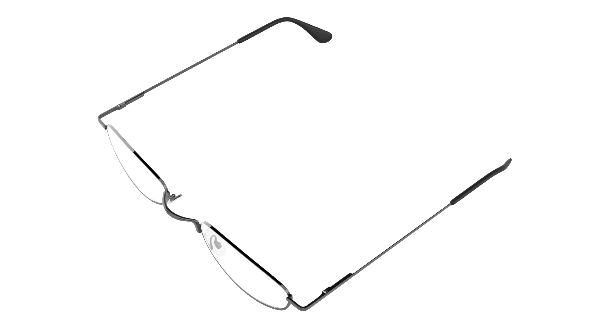 3D Reading Glasses Model - TurboSquid 1819092