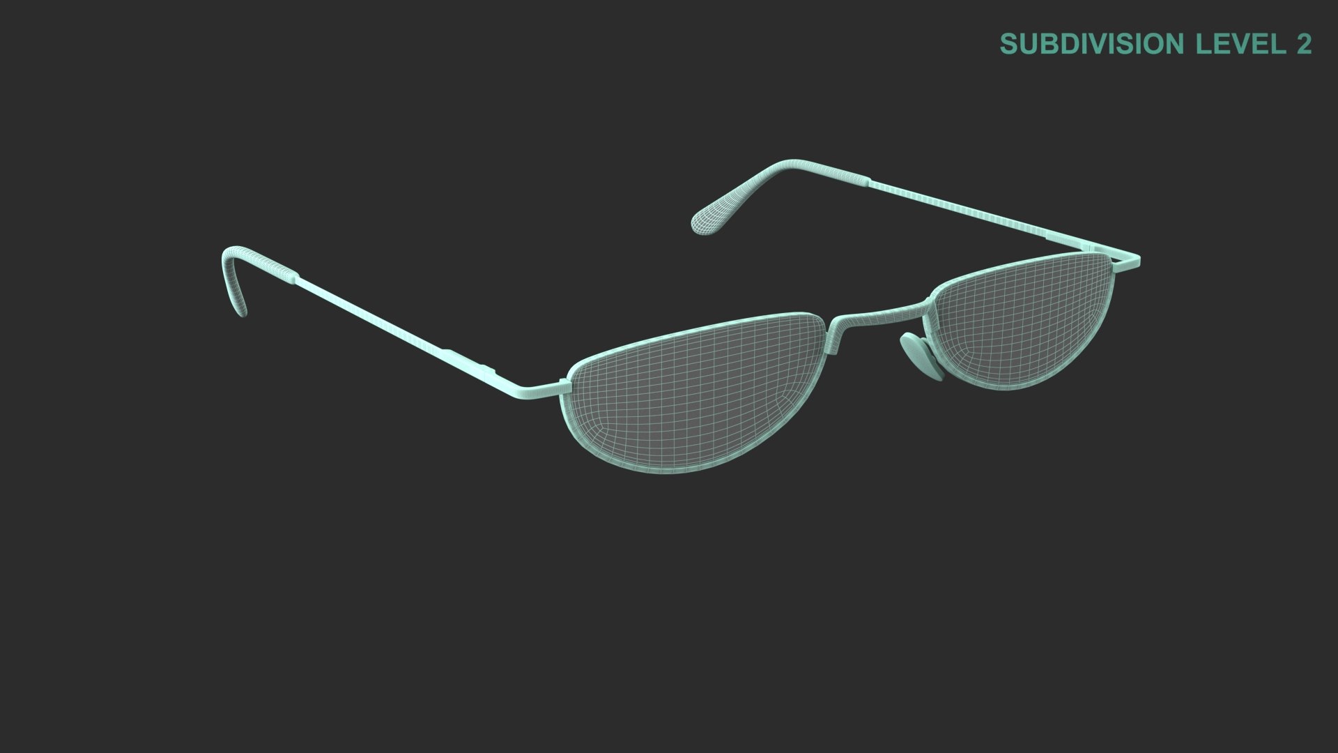 3D Reading Glasses model - TurboSquid 1819092