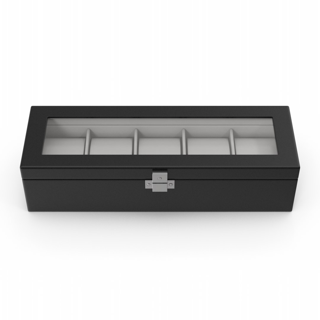 Watch Box 3D Model - TurboSquid 2253962