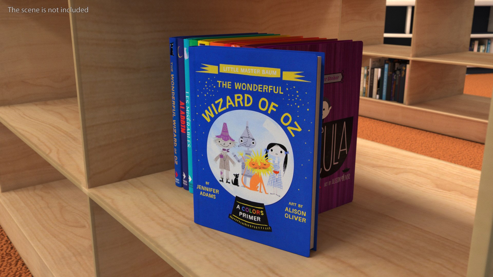 3D Model The Wonderful Wizard Of Oz Board Book - TurboSquid 2387199