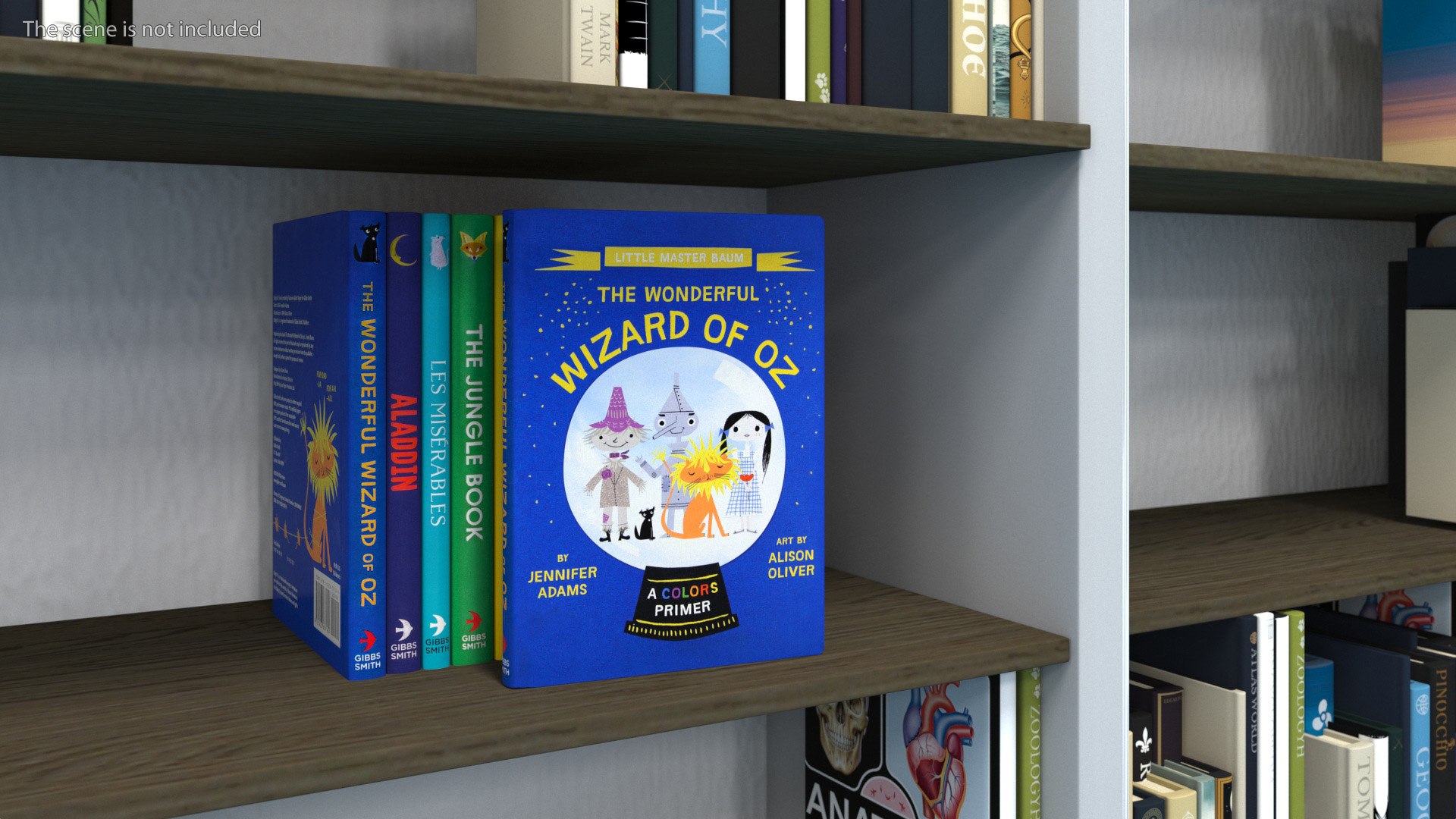 3D Model The Wonderful Wizard Of Oz Board Book - TurboSquid 2387199