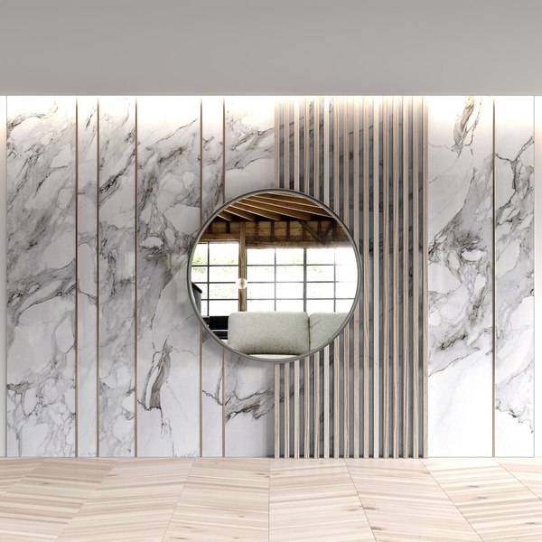 3D marble wall panels model - TurboSquid 1506104
